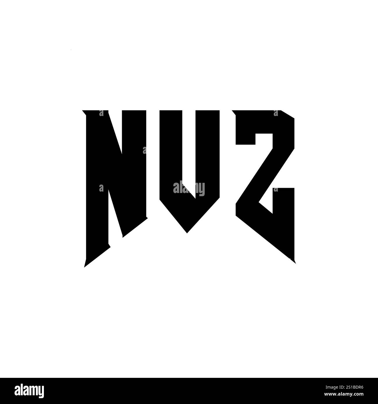 Nvz logo design hi-res stock photography and images - Alamy