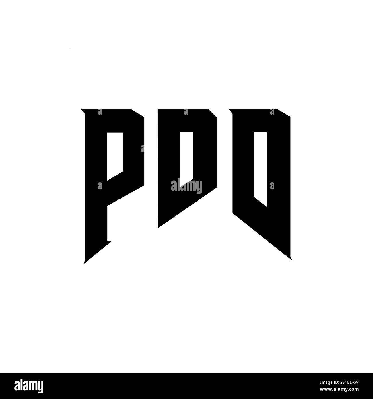 Pdd logo design Stock Vector Images - Alamy