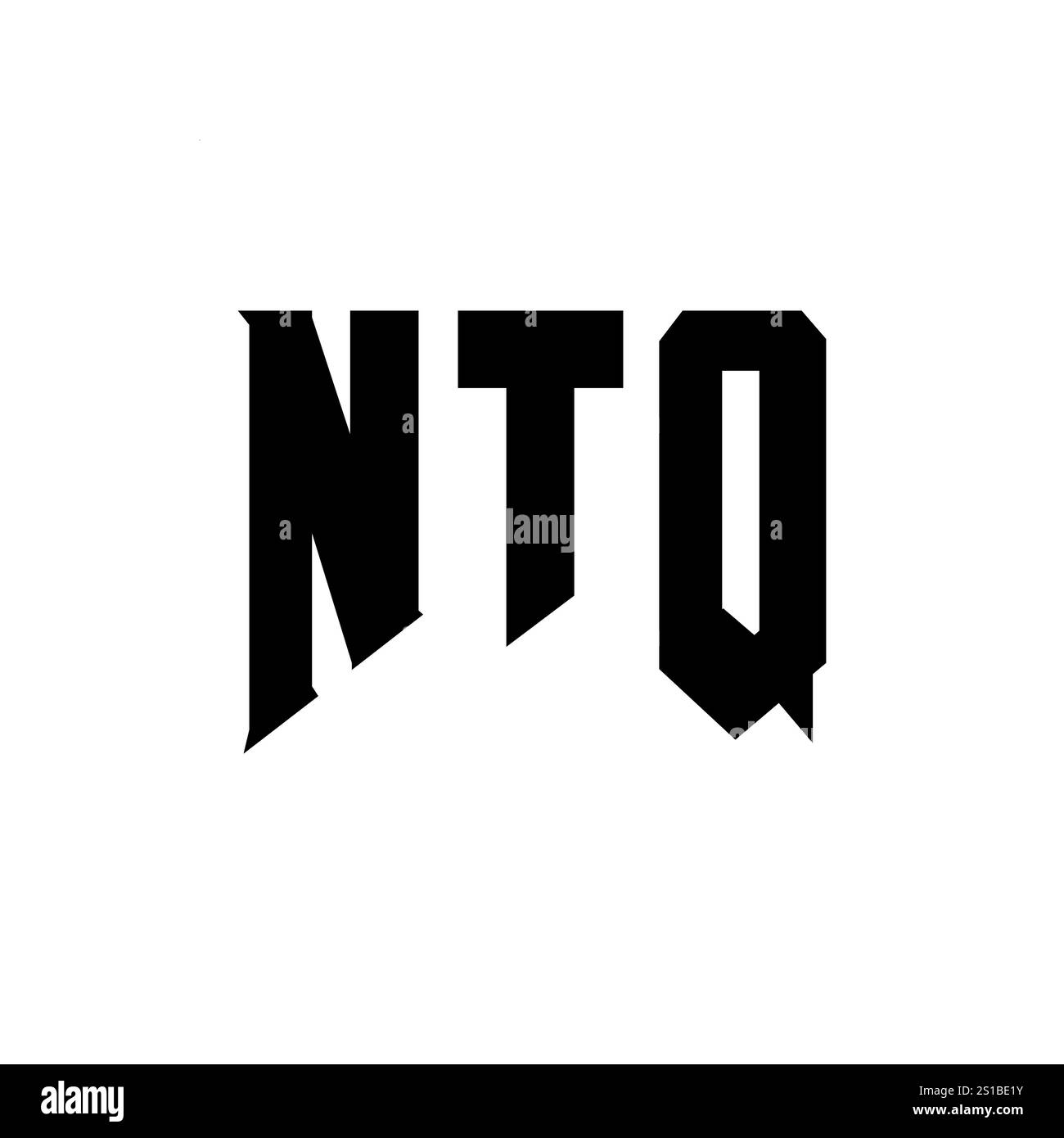 Ntq logo design hi-res stock photography and images - Alamy