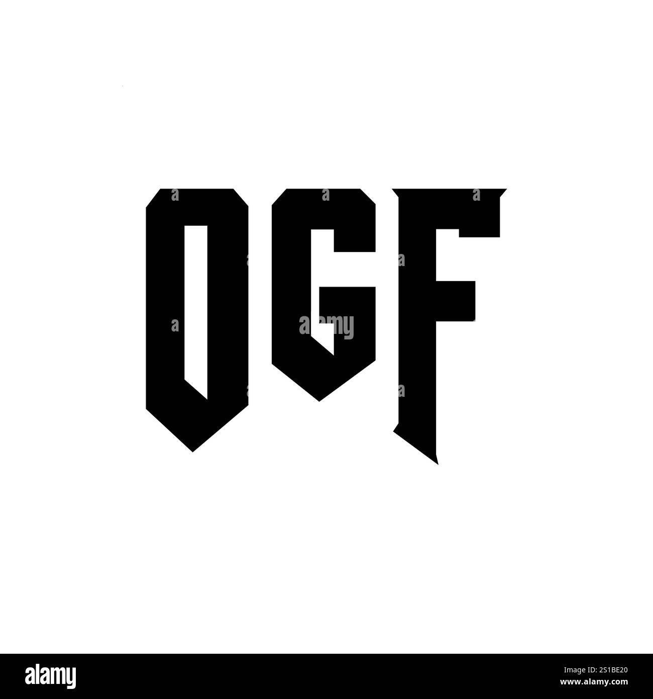 Ogf logo design hi-res stock photography and images - Alamy