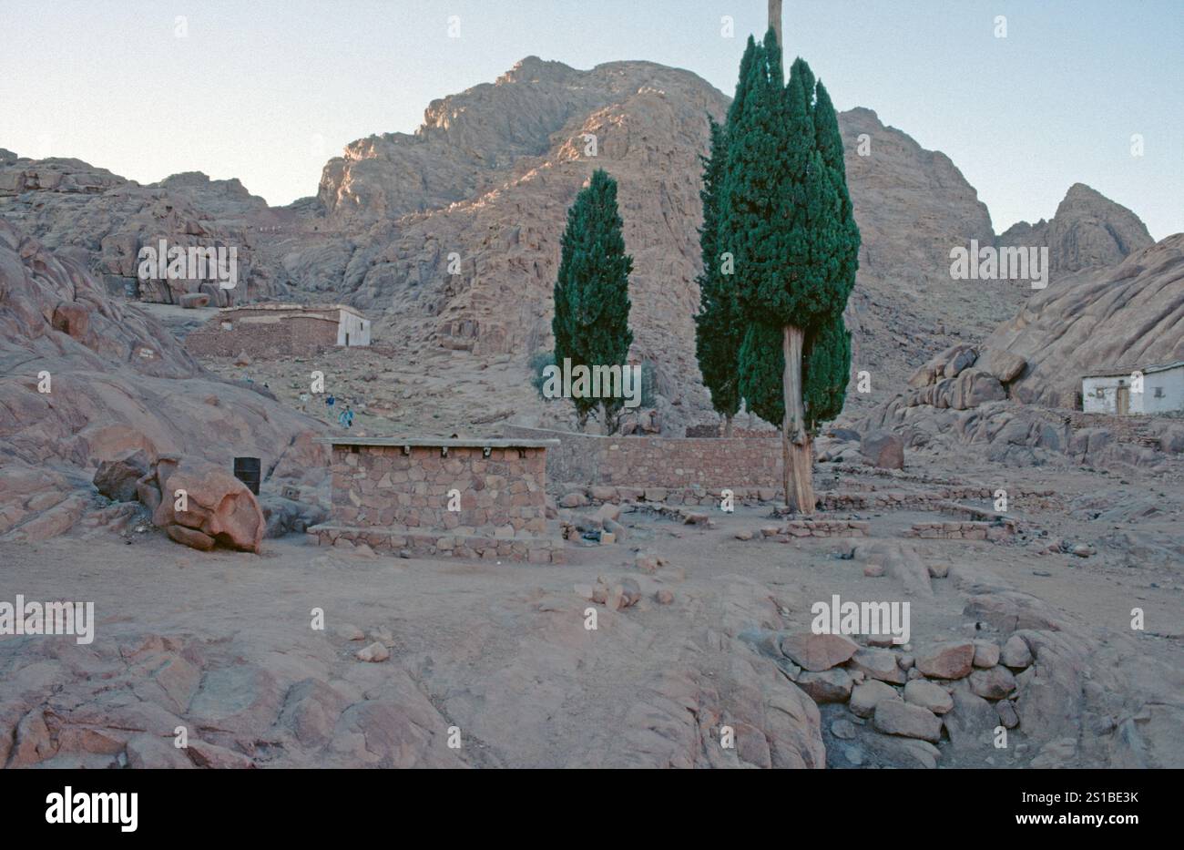 Hermitage of Saint Stephen, Mount Sinai, mountain of Moses, Sinai ...