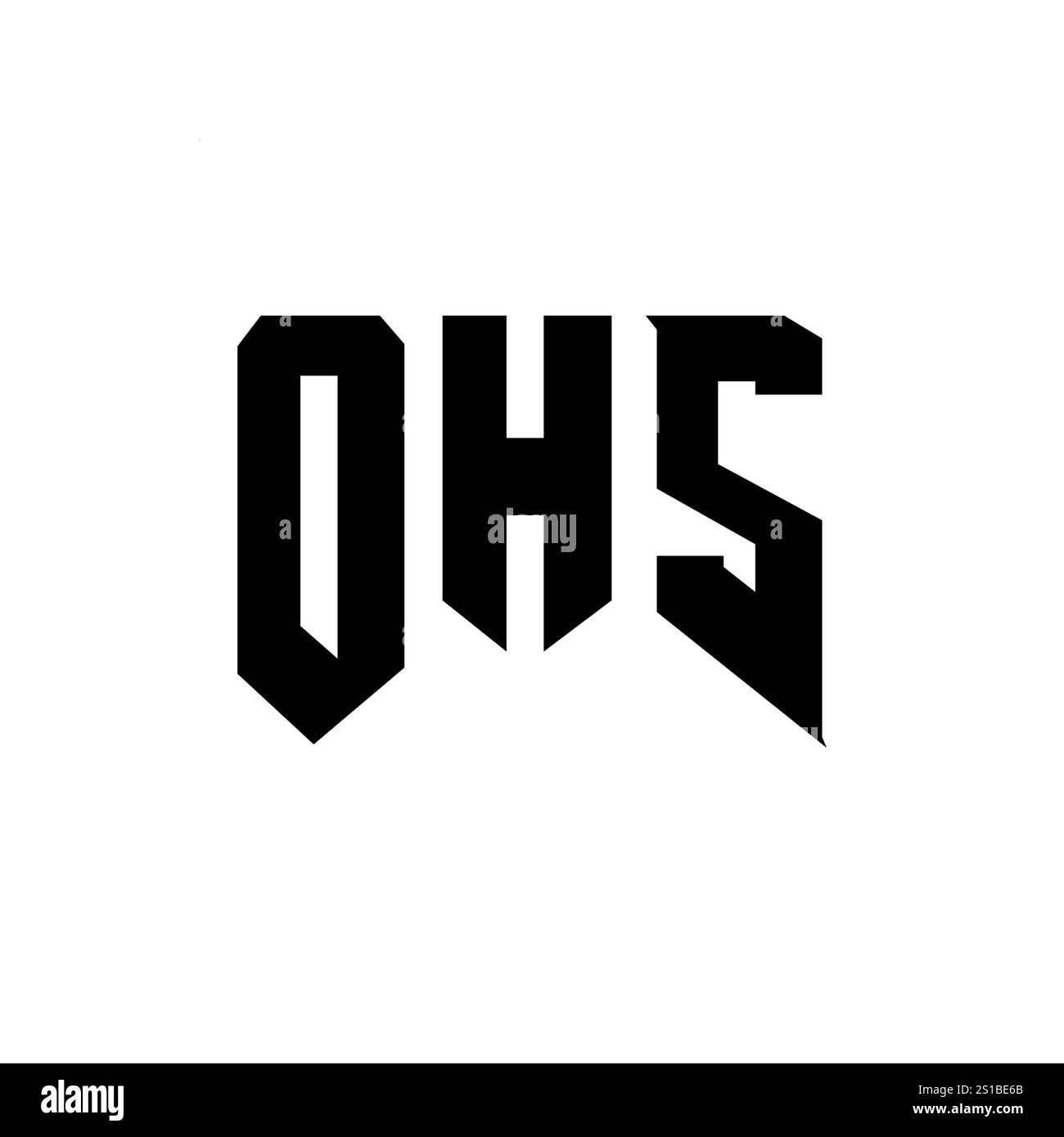 Ohs logo design hi-res stock photography and images - Alamy