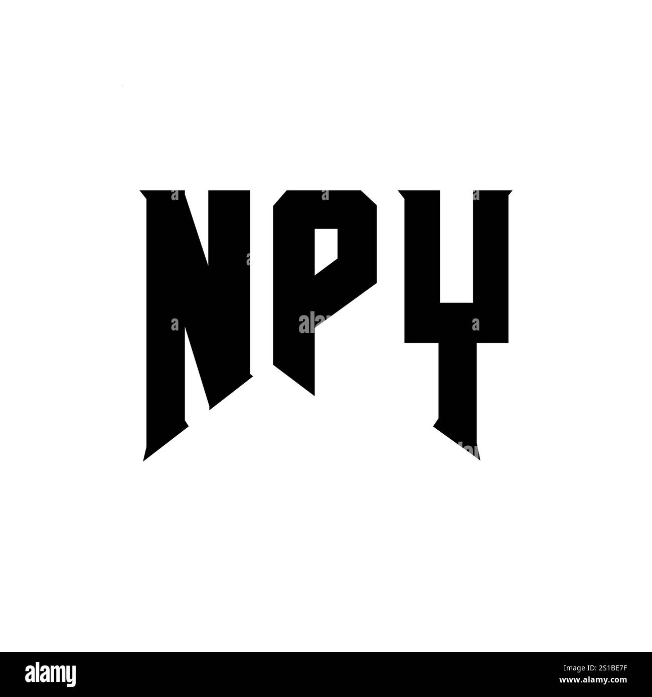 Npy logo design hi-res stock photography and images - Alamy