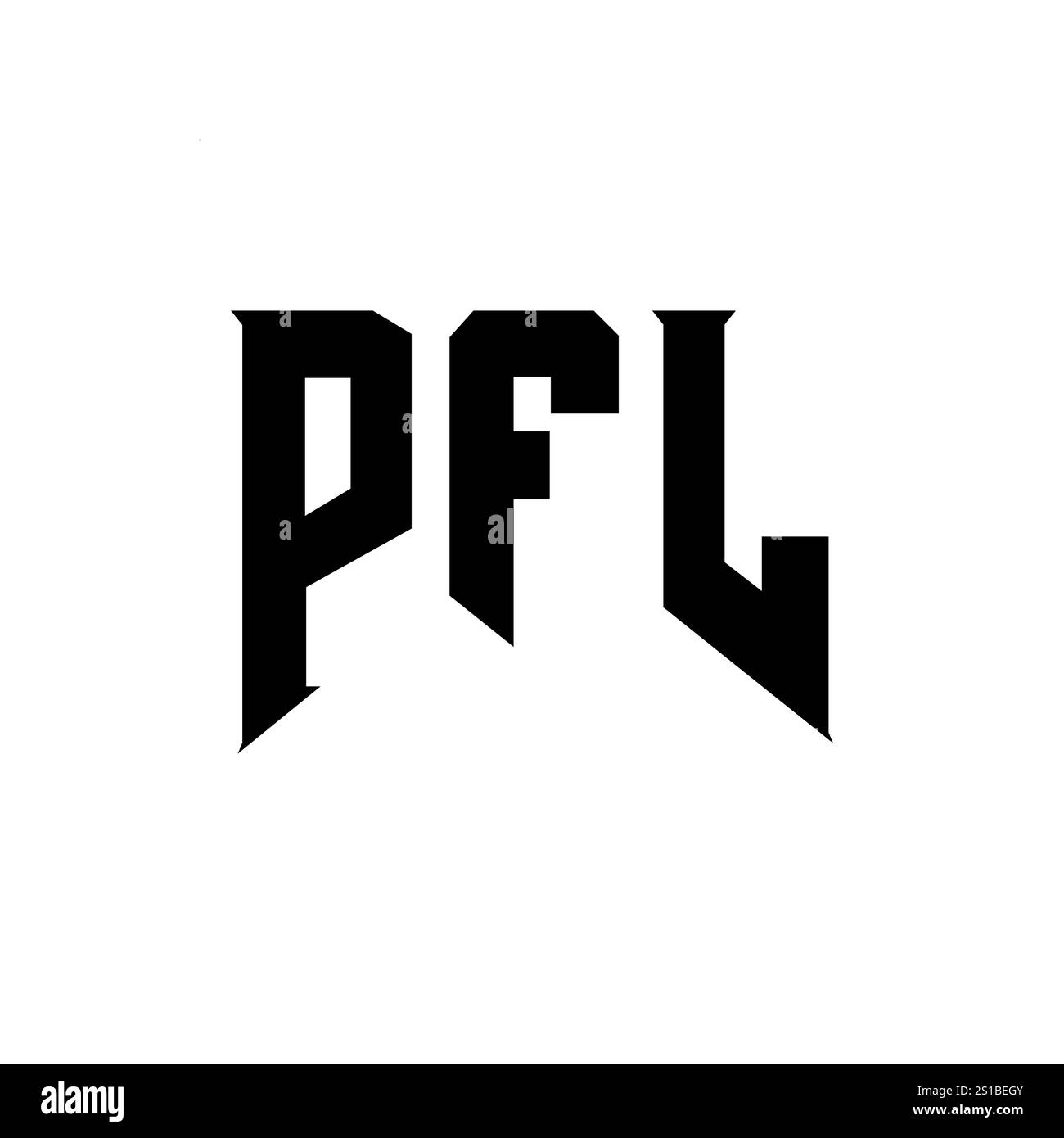 PFL letter logo design for technology company. PFL logo design black ...
