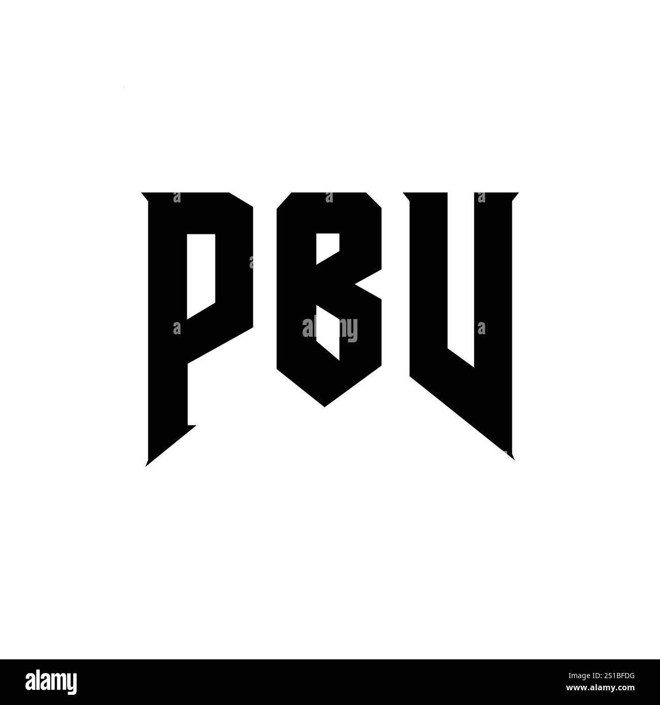 Pbv logo design Stock Vector Images - Alamy