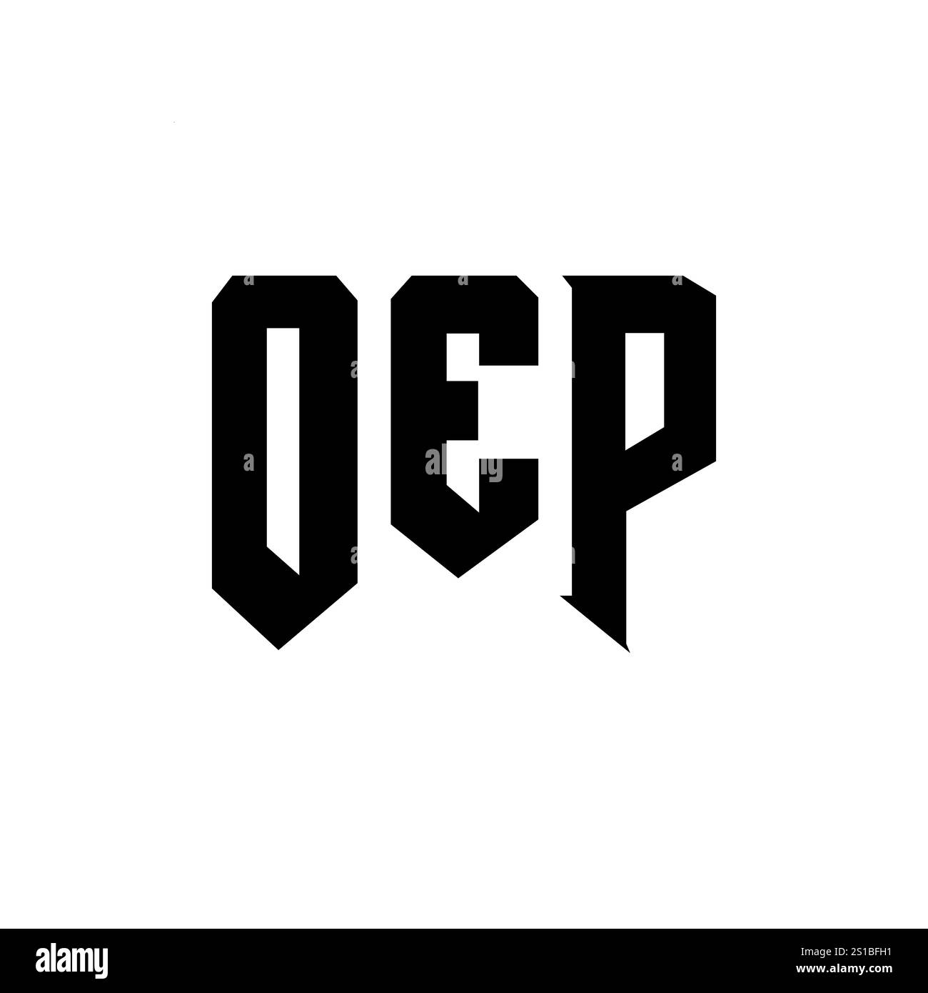 OEP letter logo design for technology company. OEP logo design black ...