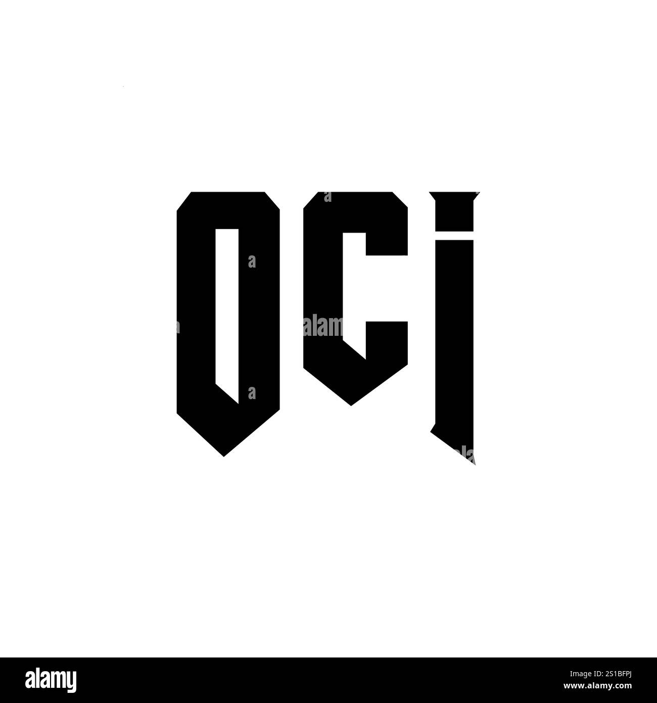 OCI letter logo design for technology company. OCI logo design black ...
