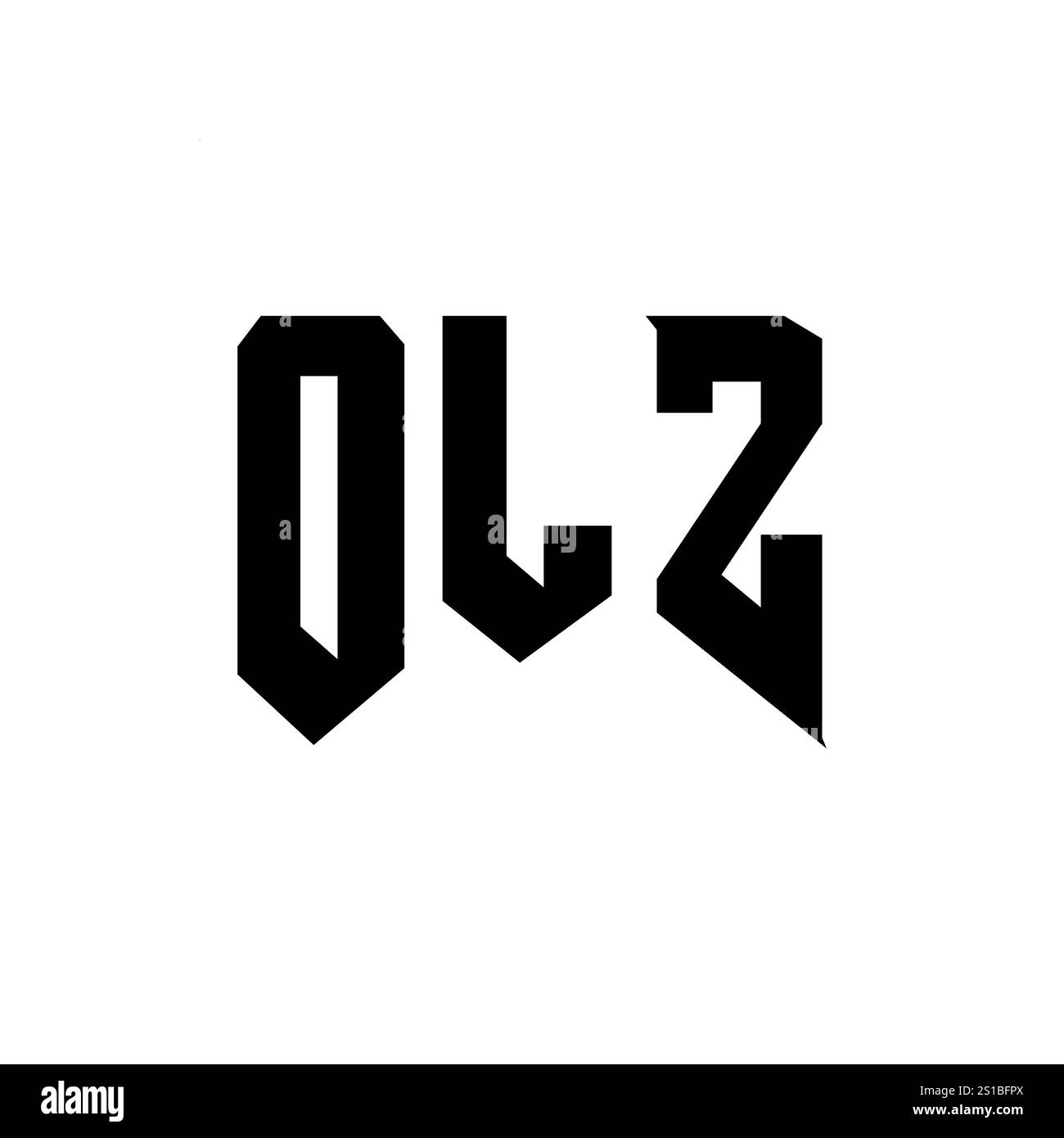 Olz logo design hi-res stock photography and images - Alamy