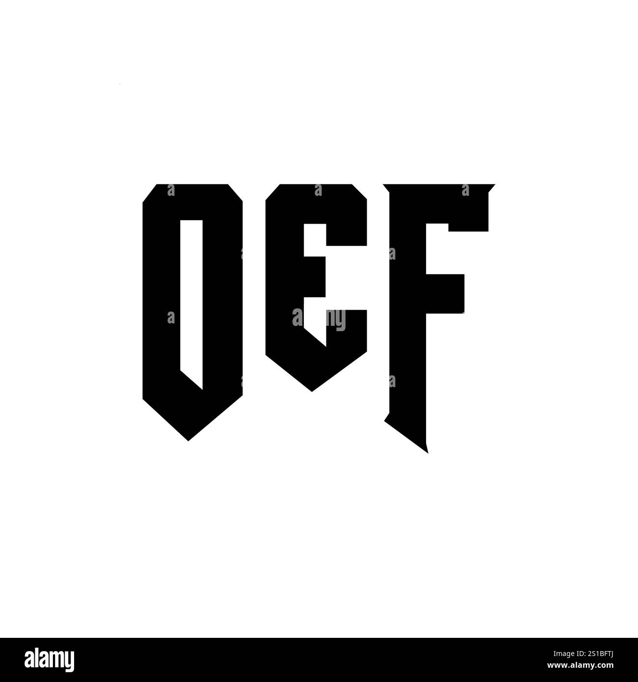 OEF letter logo design for technology company. OEF logo design black ...