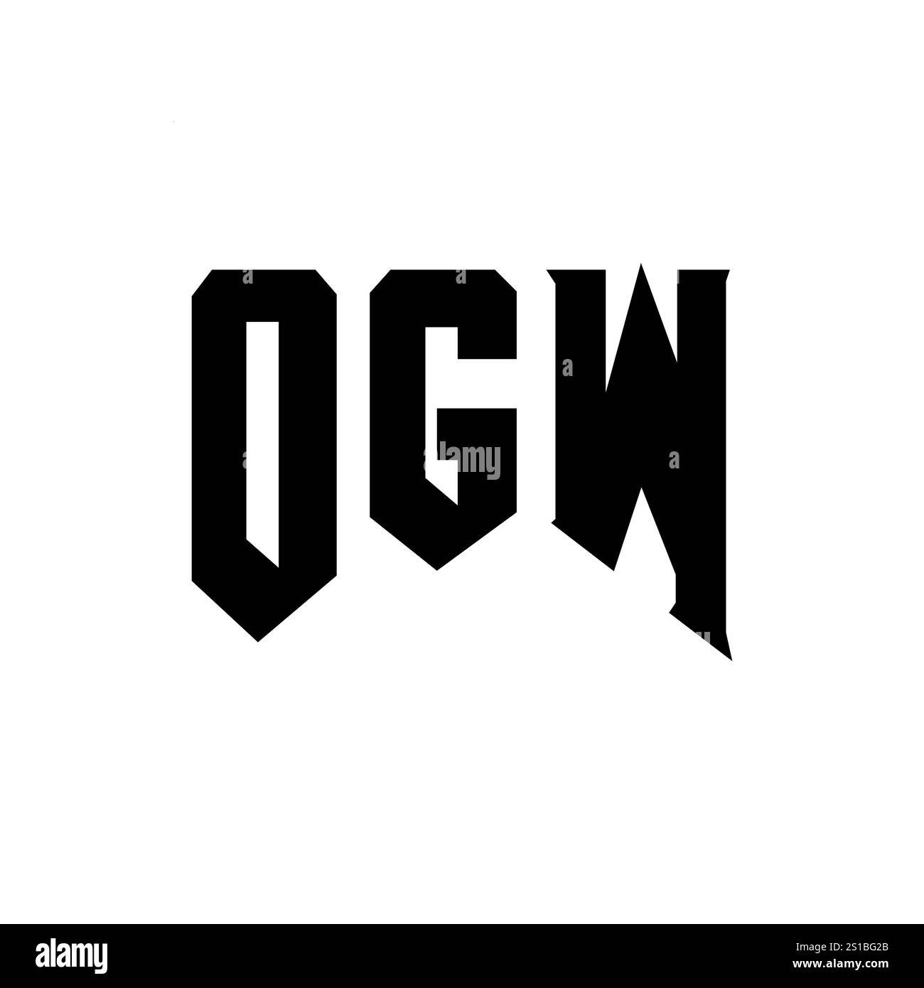 Ogw technology company logo Stock Vector Images - Alamy