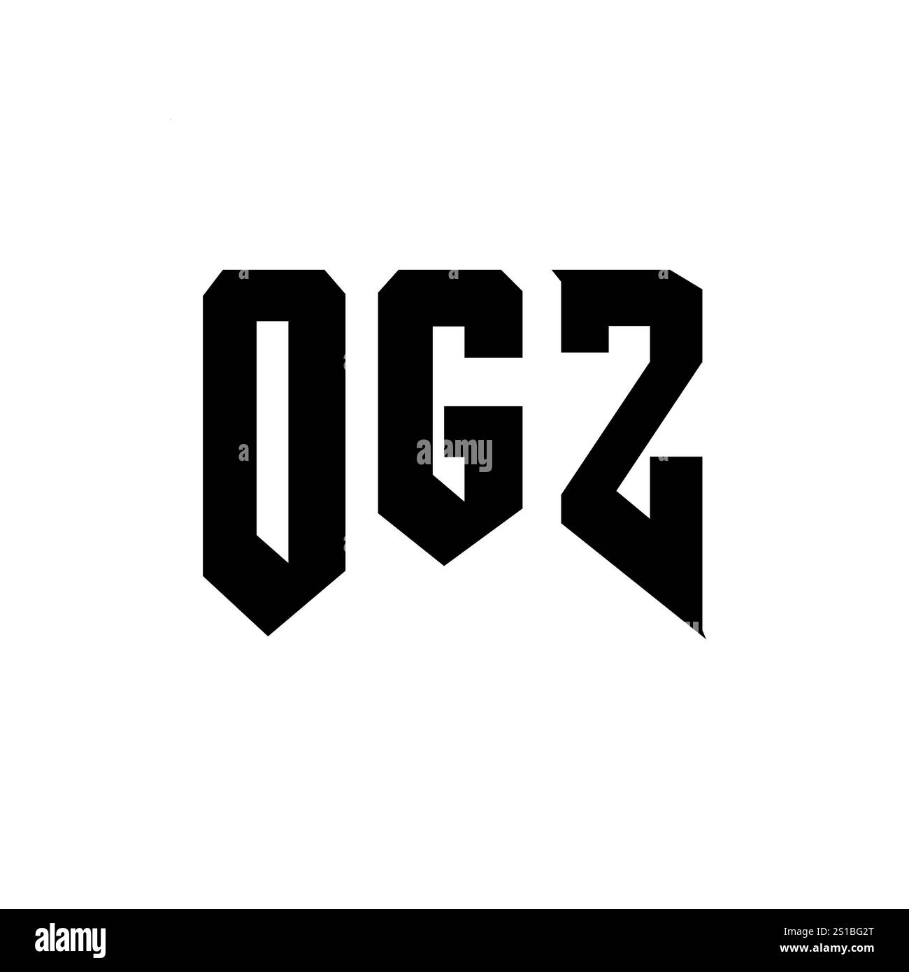 Ogz logo design hi-res stock photography and images - Alamy