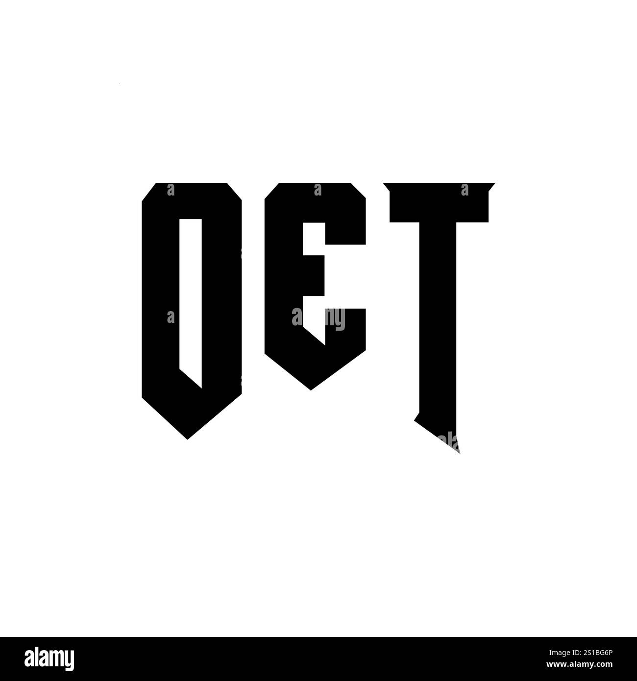 OET letter logo design for technology company. OET logo design black ...