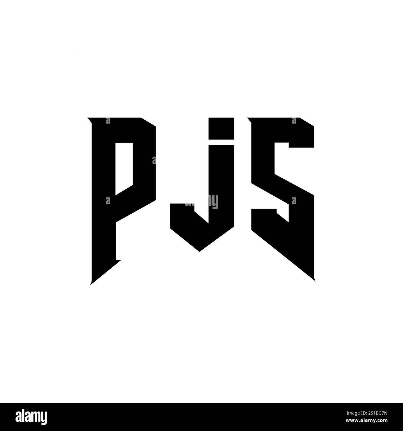 Pjs logo design hi-res stock photography and images - Alamy