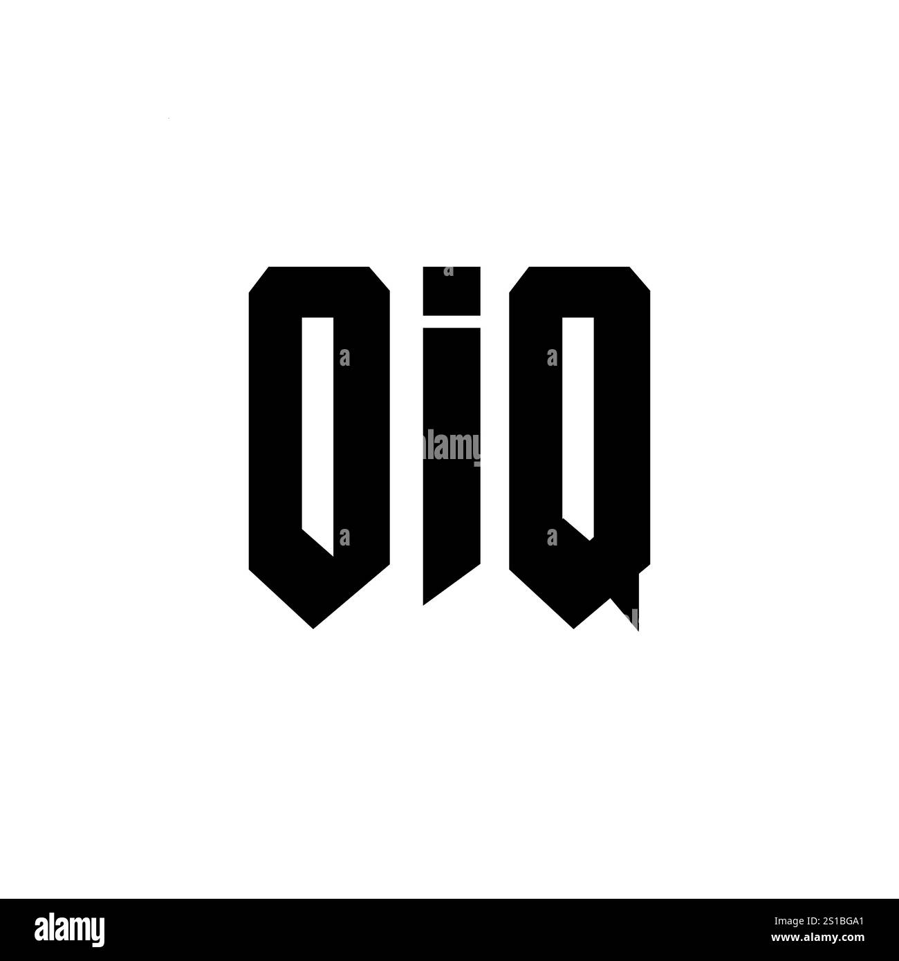 Oiq logo design hi-res stock photography and images - Alamy