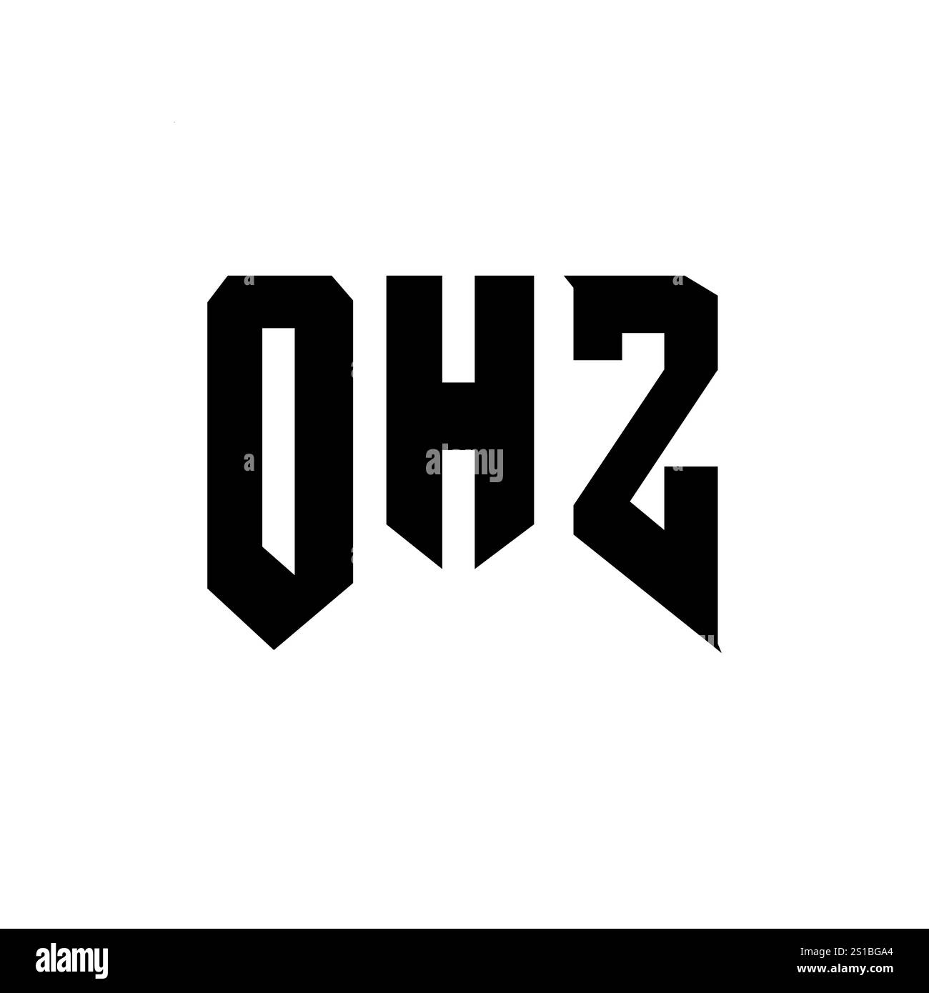 Ohz logo design hi-res stock photography and images - Alamy