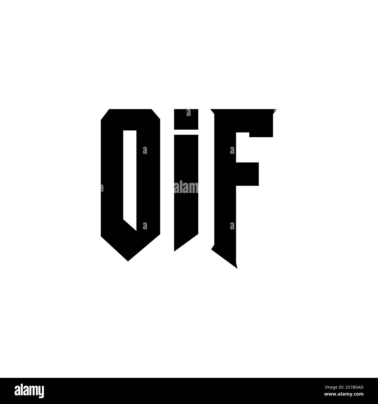 Oif logo design Stock Vector Images - Alamy