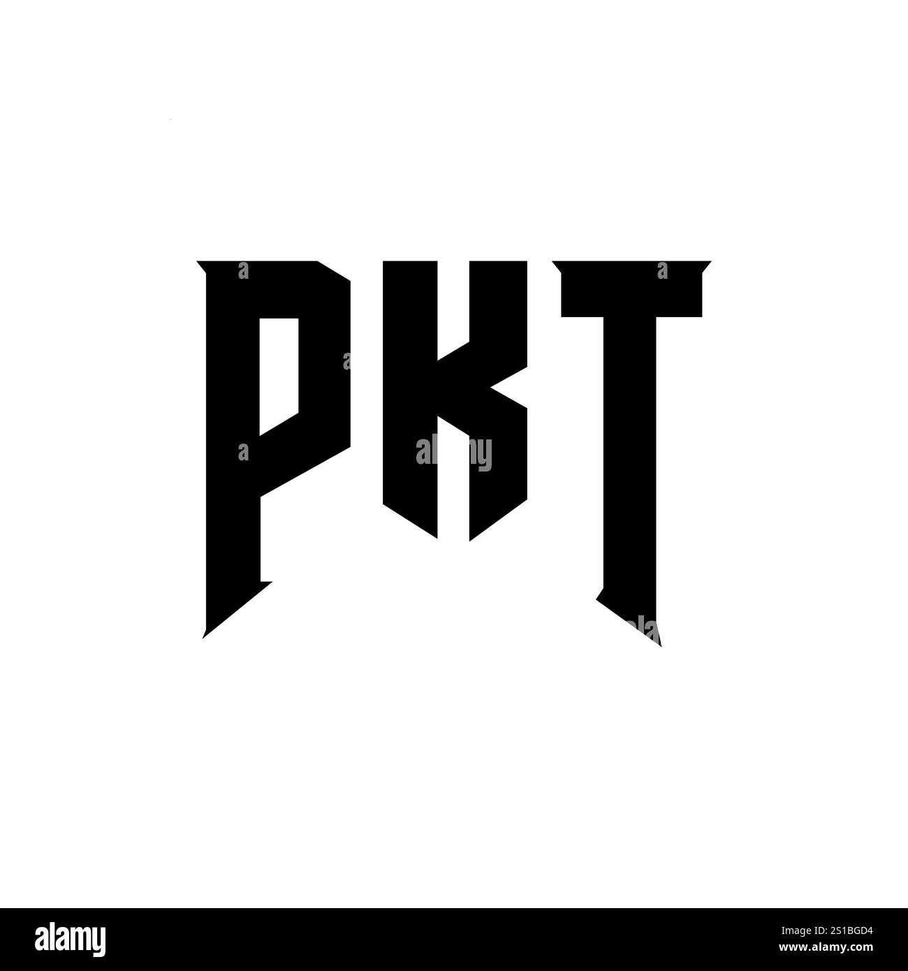 PKT letter logo design for technology company. PKT logo design black ...