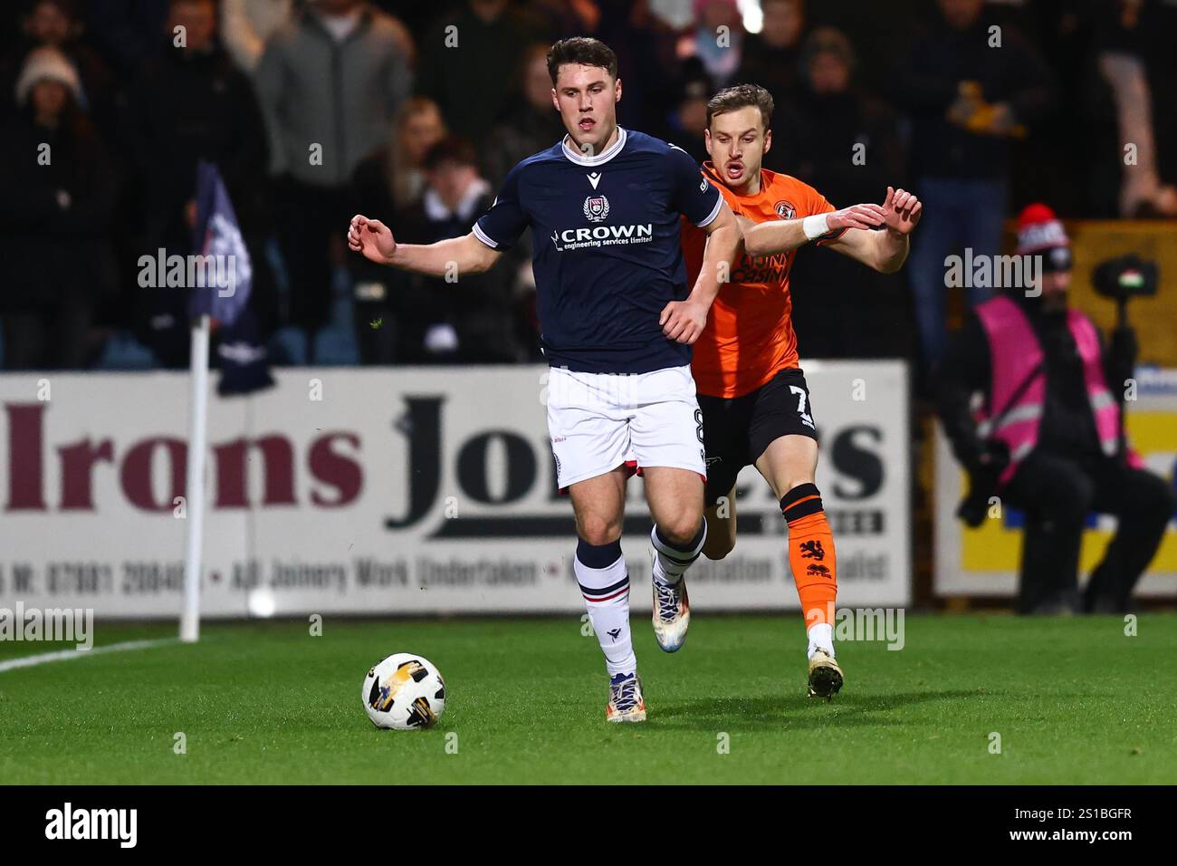 2nd January 2025; Dens Park, Dundee, Scotland: Scottish Premiership ...