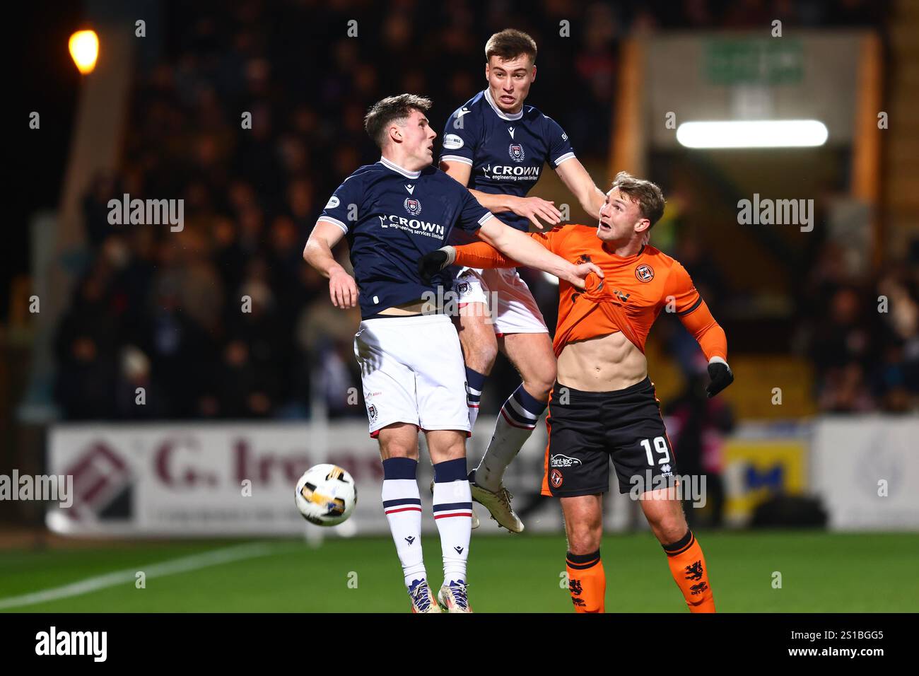2nd January 2025; Dens Park, Dundee, Scotland: Scottish Premiership ...