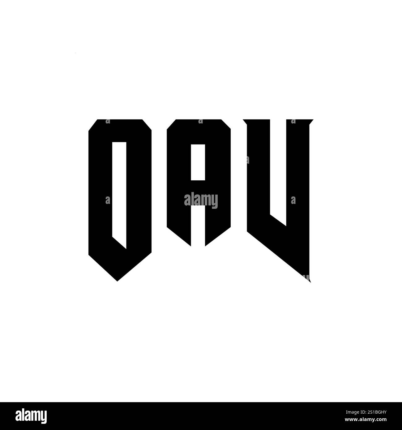 OAV letter logo design for technology company. OAV logo design black ...