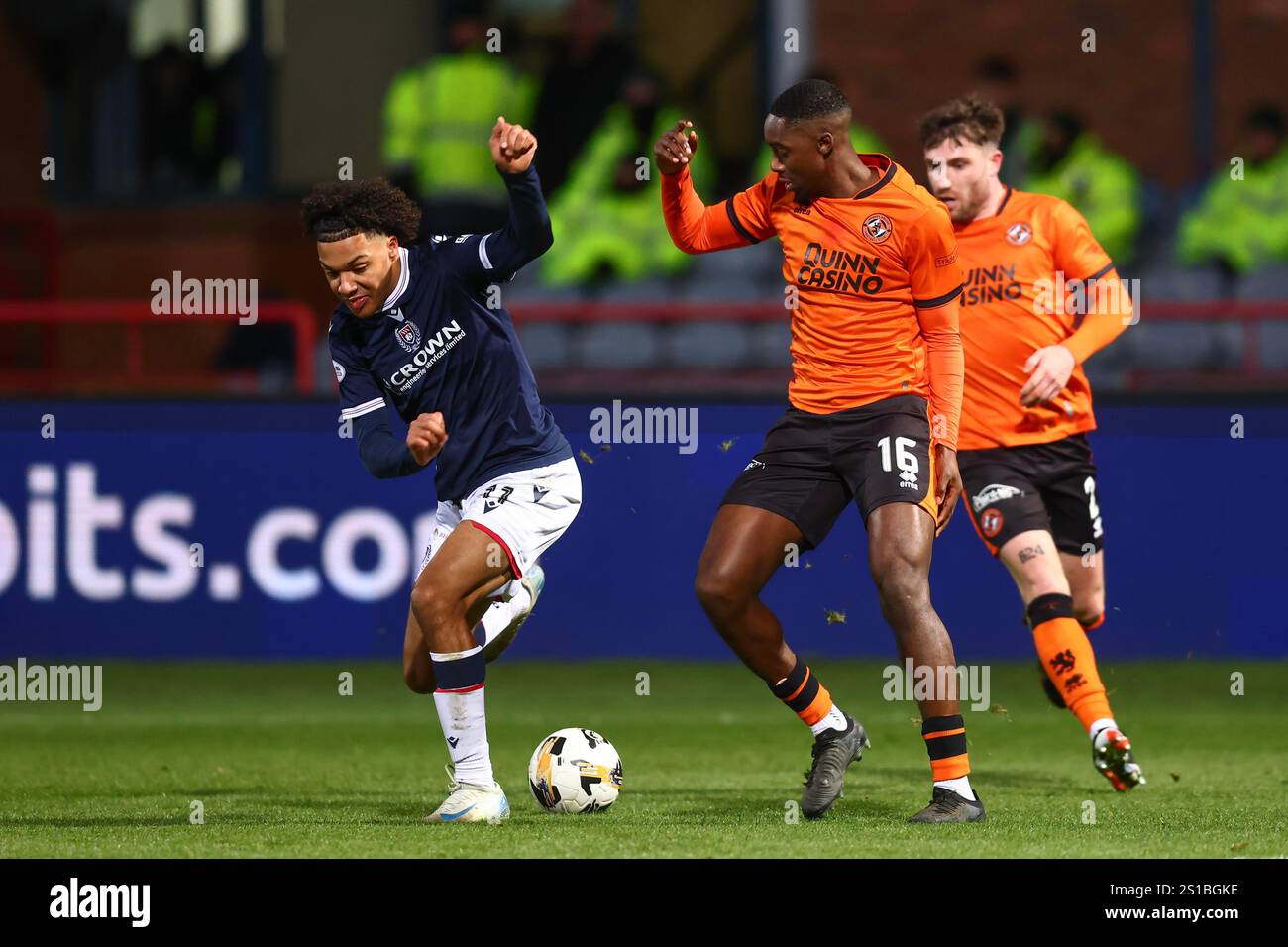 2nd January 2025; Dens Park, Dundee, Scotland: Scottish Premiership ...