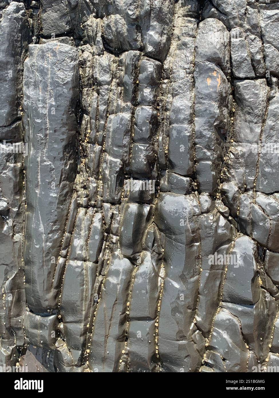 Rock background texture. Coastal rock formation Stock Photo - Alamy