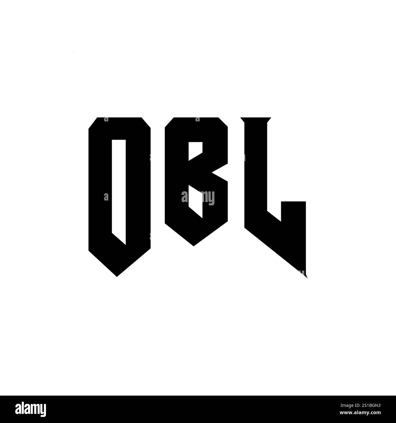 Obl logo design hi-res stock photography and images - Alamy