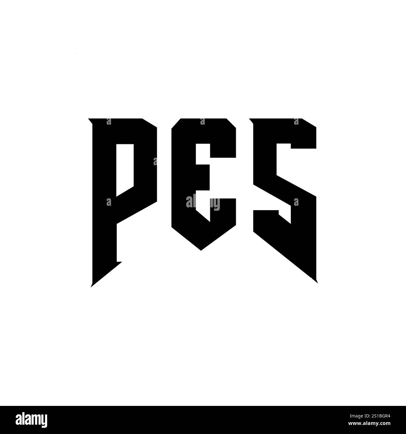 Pes technology company logo hi-res stock photography and images - Alamy