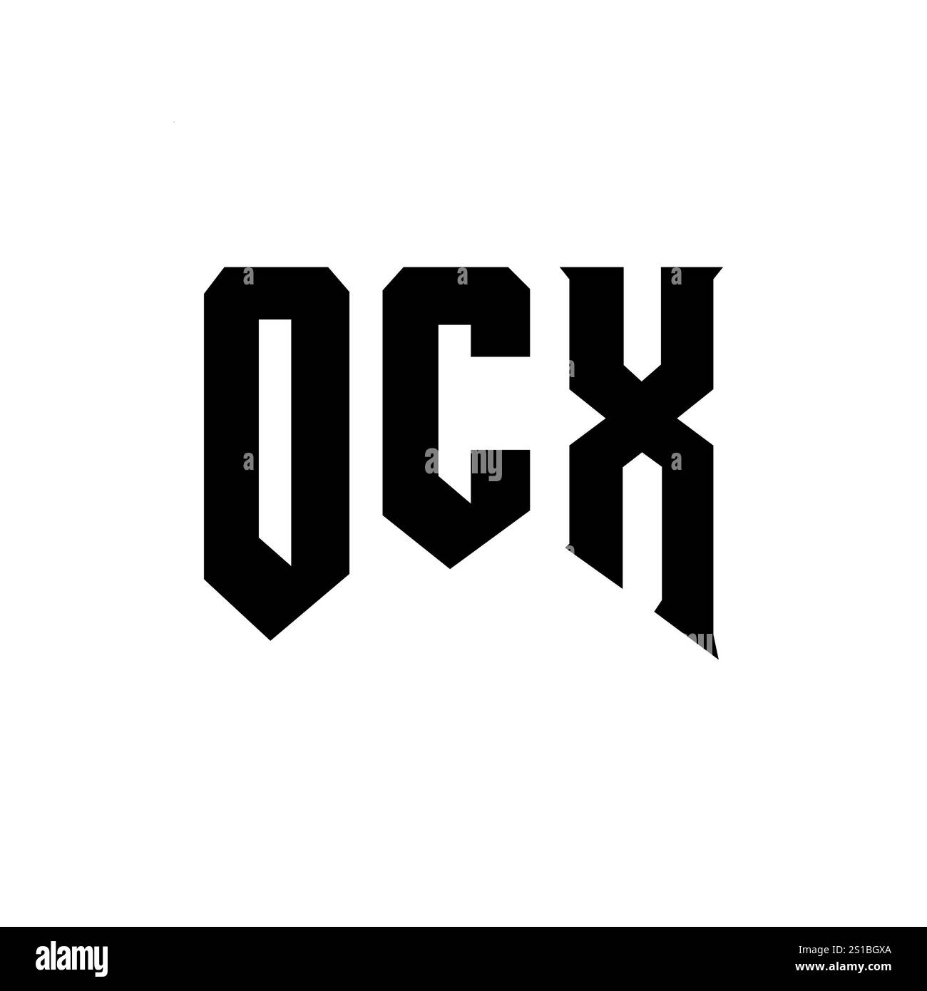 Ocx logo design hi-res stock photography and images - Alamy