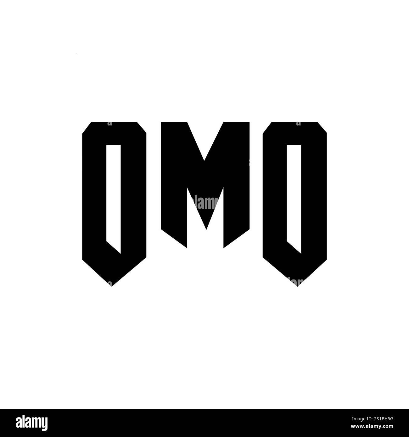 OMO letter logo design for technology company. OMO logo design black ...