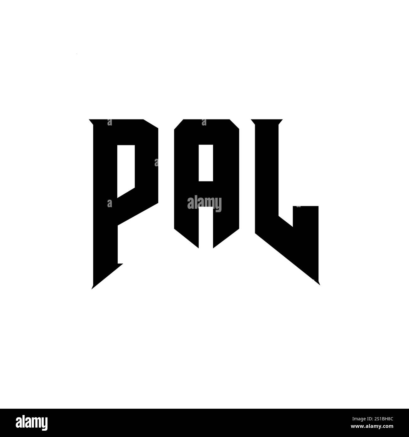 Pal logo design Stock Vector Images - Alamy