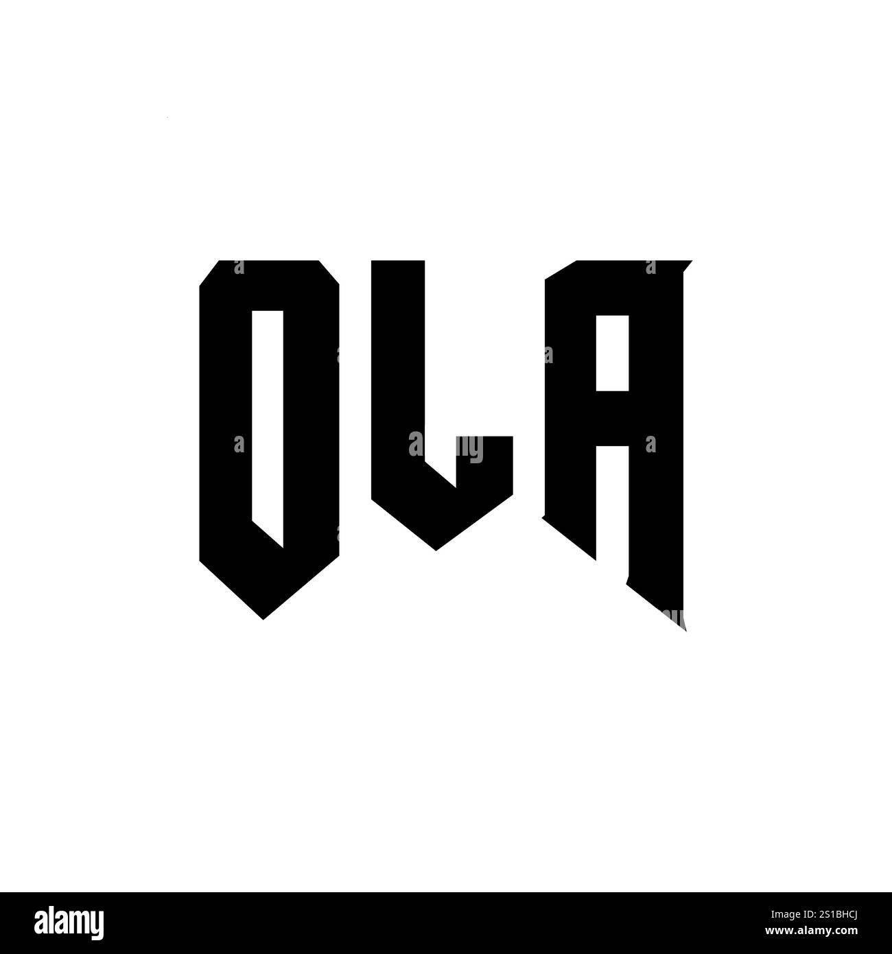 OLA letter logo design for technology company. OLA logo design black ...