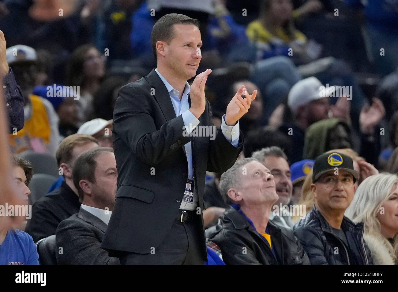 Golden State Warriors president & chief operating officer Brandon ...