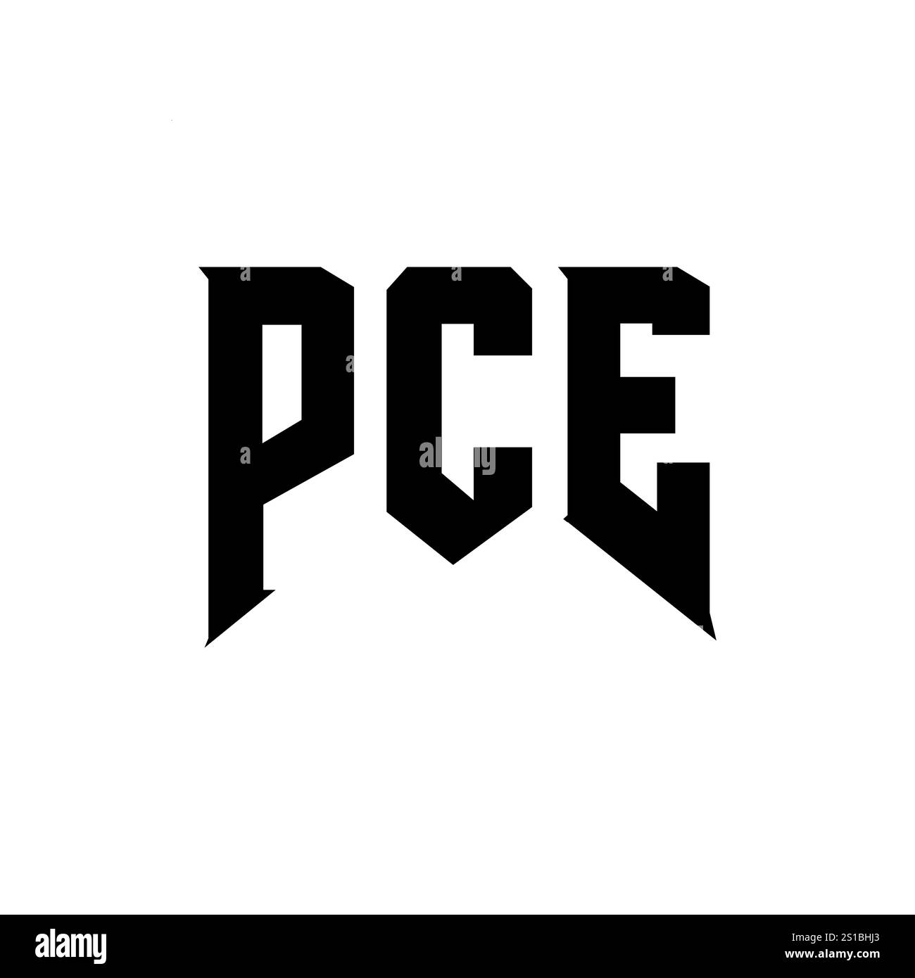 Pce logo design hi-res stock photography and images - Alamy
