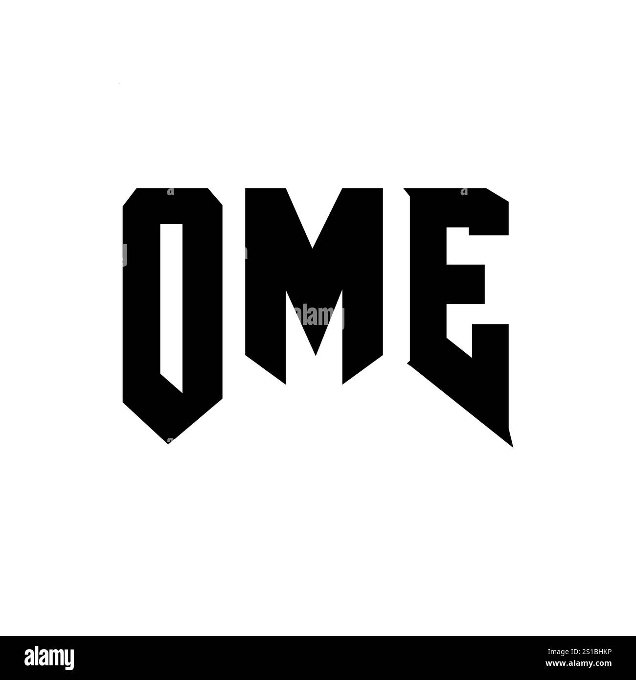 OME letter logo design for technology company. OME logo design black ...