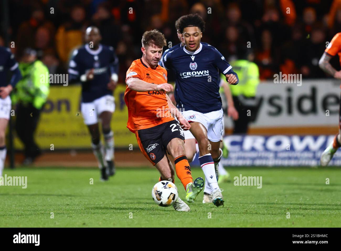 2nd January 2025; Dens Park, Dundee, Scotland: Scottish Premiership ...
