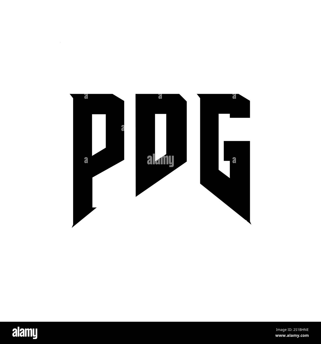 Pdg logo design Stock Vector Images - Alamy
