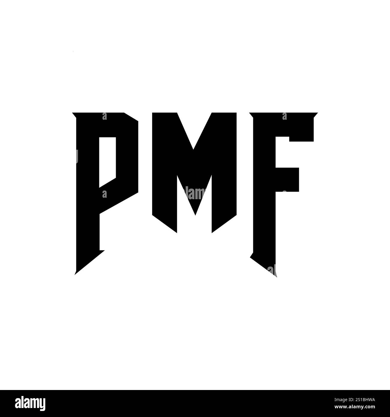 Pmf logo design hi-res stock photography and images - Alamy