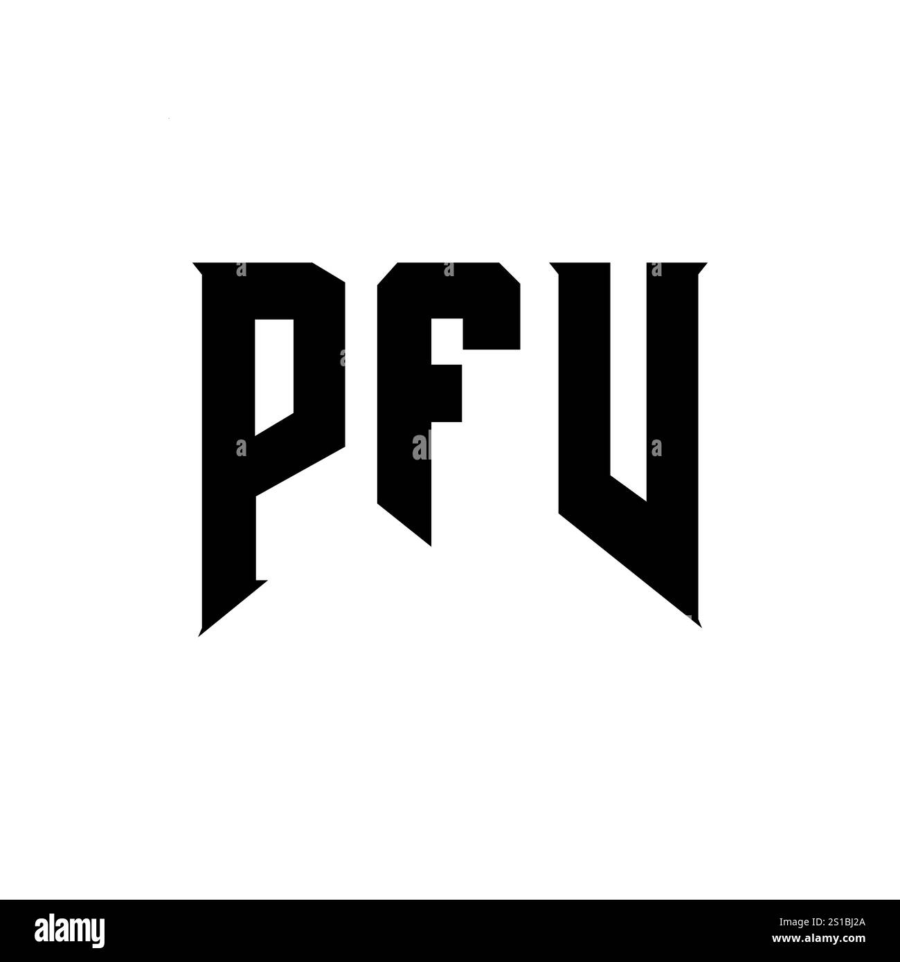 PFV letter logo design for technology company. PFV logo design black ...