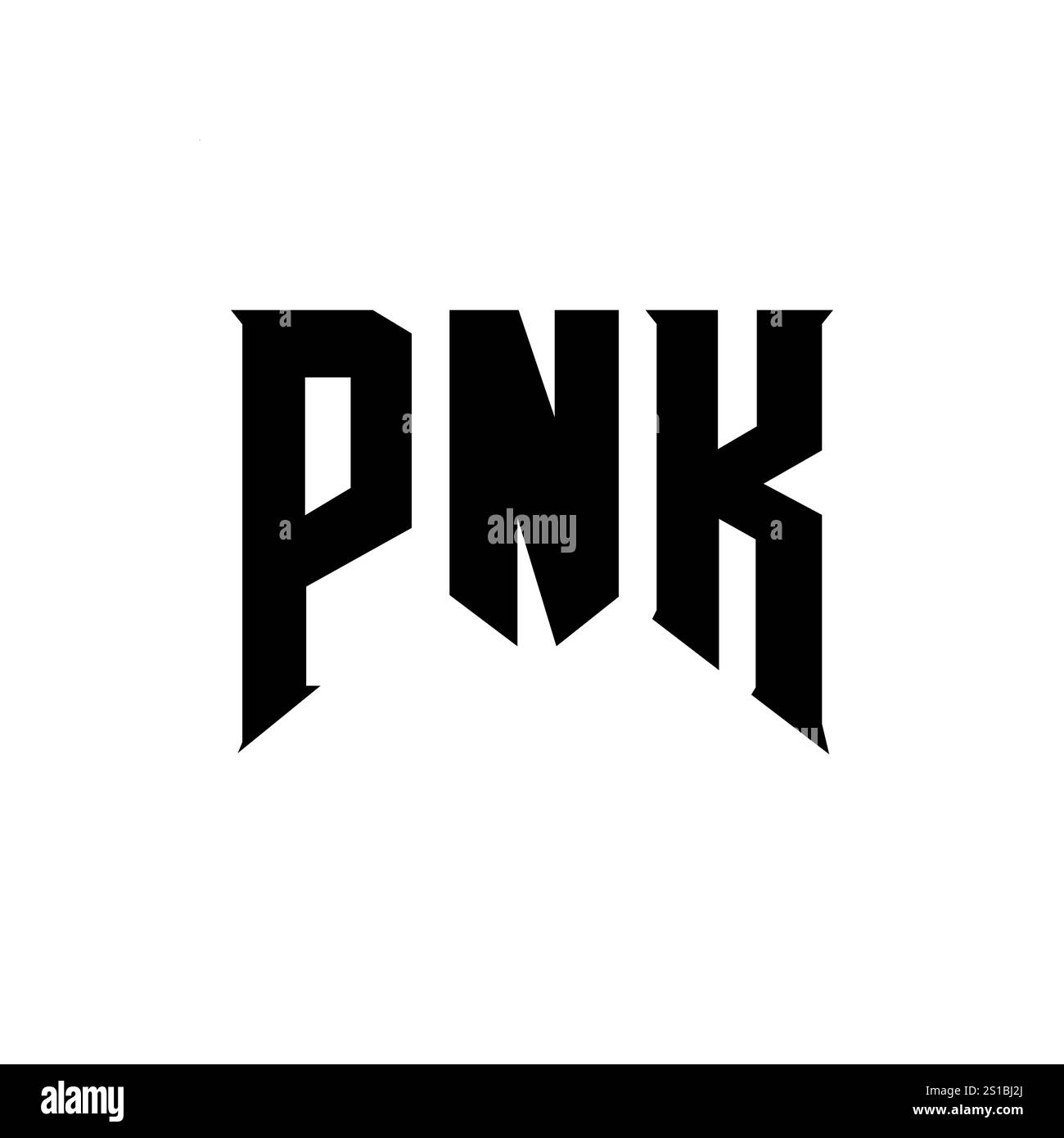 Pnk technology company logo Stock Vector Images - Alamy