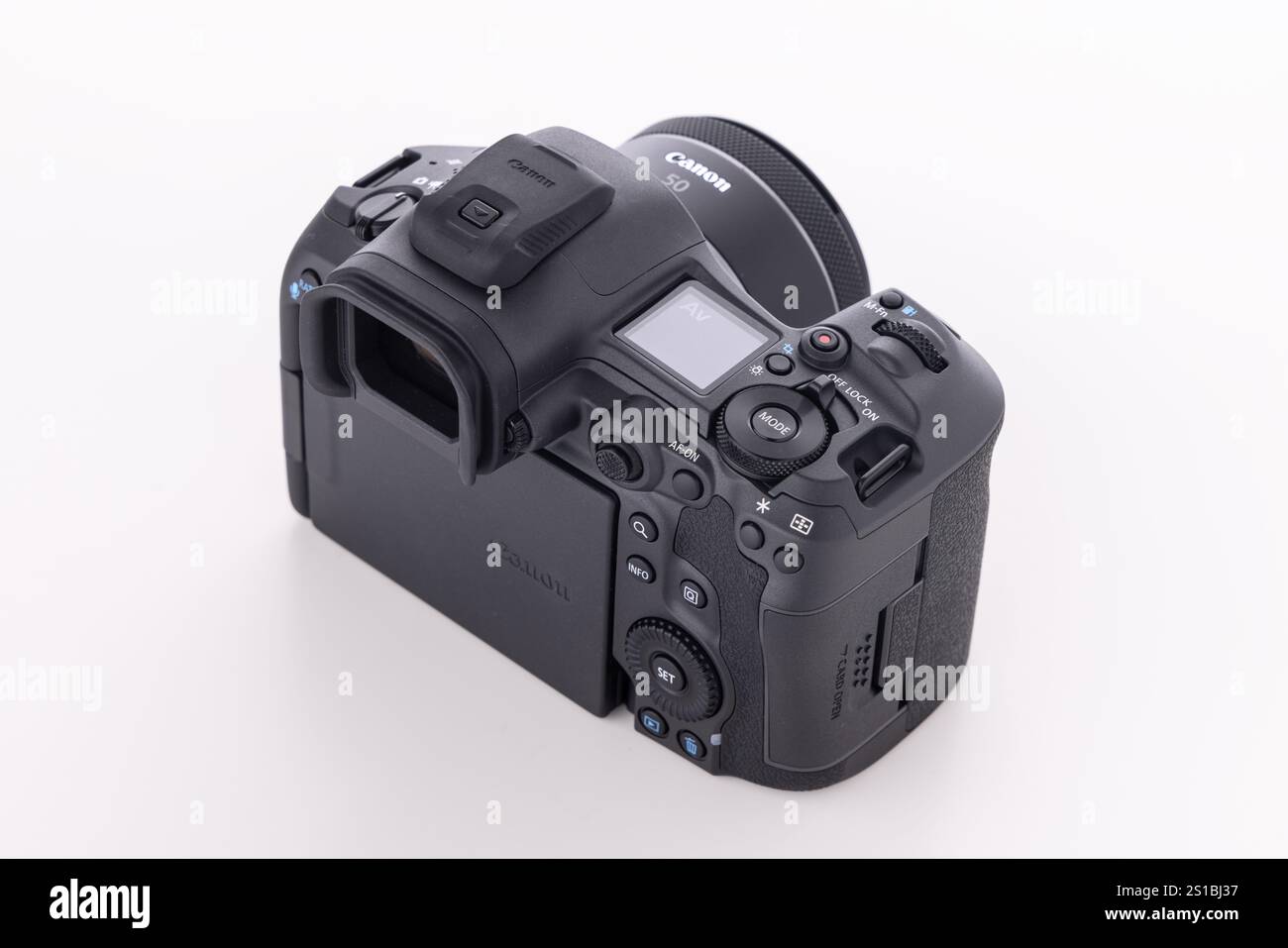 Varna, Bulgaria - August 31,2024: Image of Canon EOS R5 Mark II ...