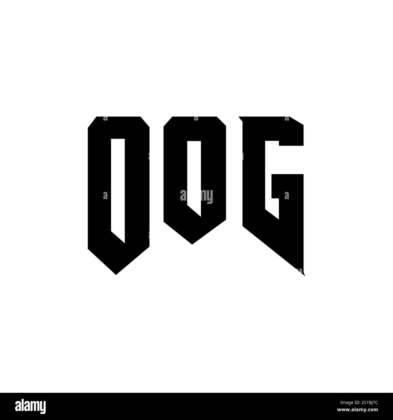 OOG letter logo design for technology company. OOG logo design black ...