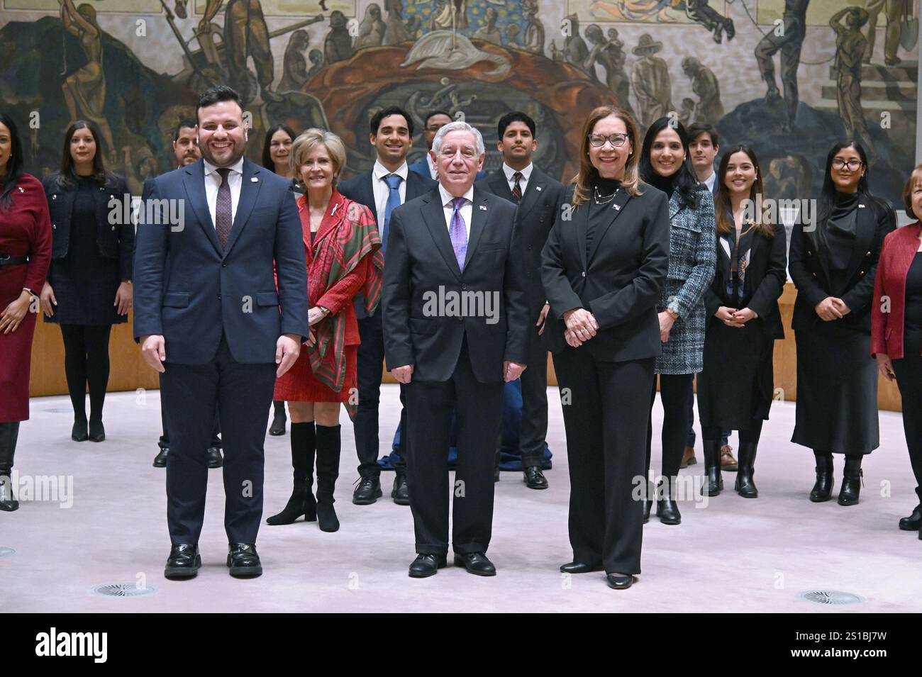 New York, USA. 02nd Jan, 2025. Ambassador Eloy Alfaro de Alba, Panama's ...
