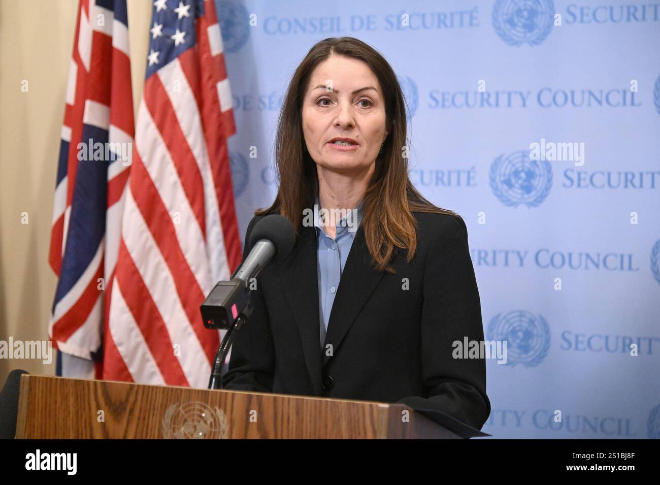 New York, USA. 02nd Jan, 2025. Ambassador Christina Markus Lassen ...