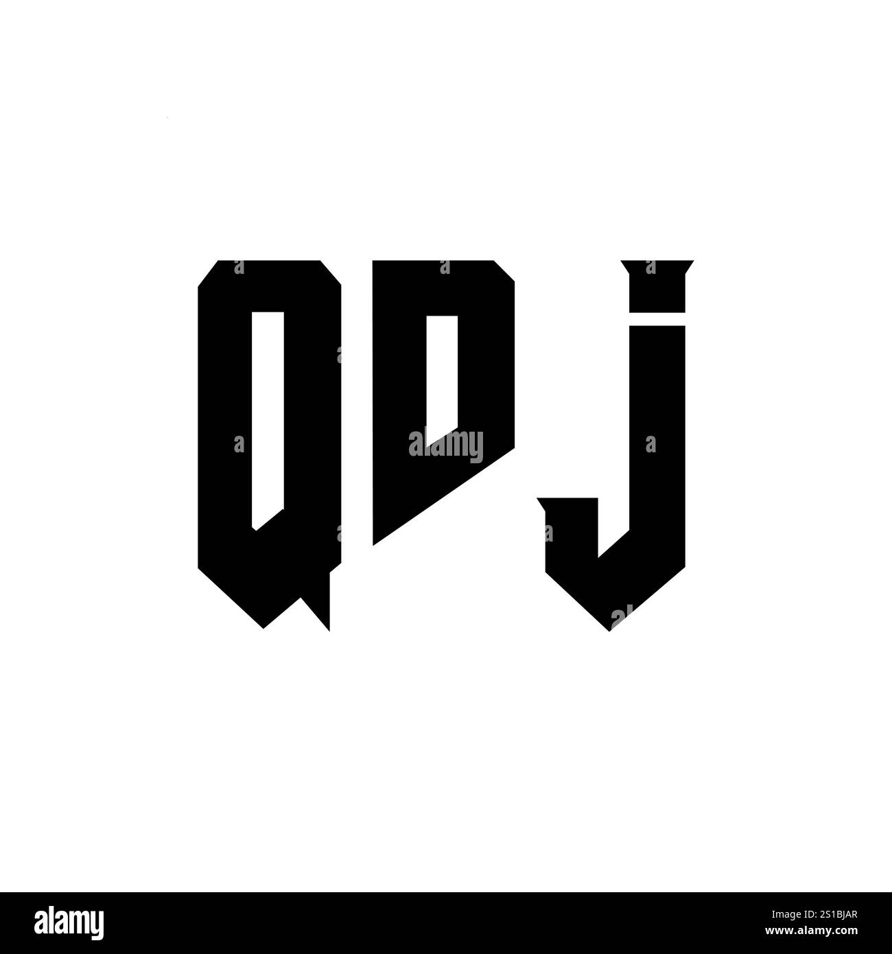 Qdj logo design hi-res stock photography and images - Alamy