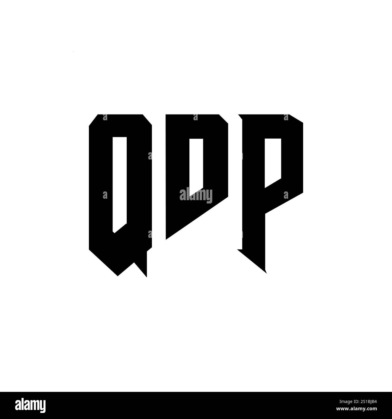 Qdp logo design hi-res stock photography and images - Alamy