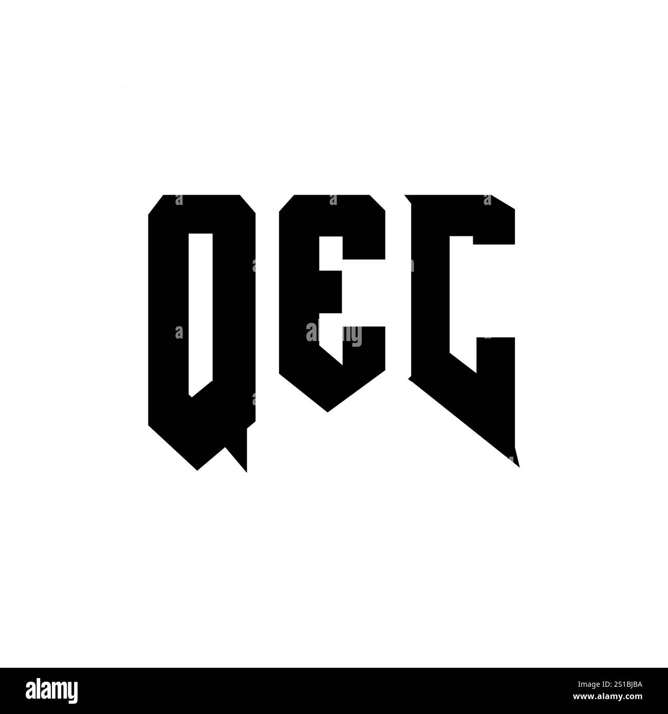 Qec logo design hi-res stock photography and images - Alamy
