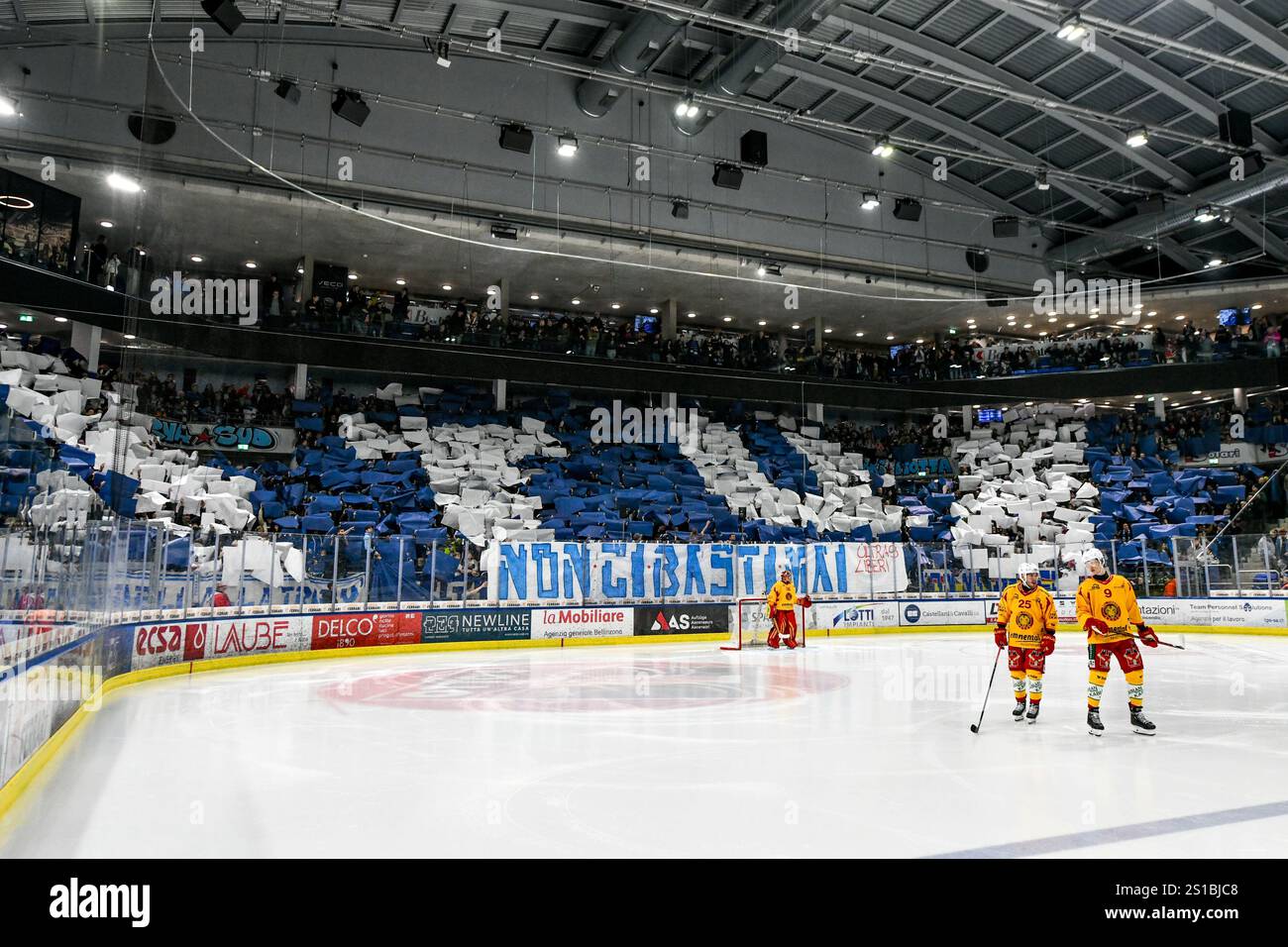 Ambri, Switzerland. 02nd Jan, 2025. 02/01/2025, Ambri, Gottardo Arena ...