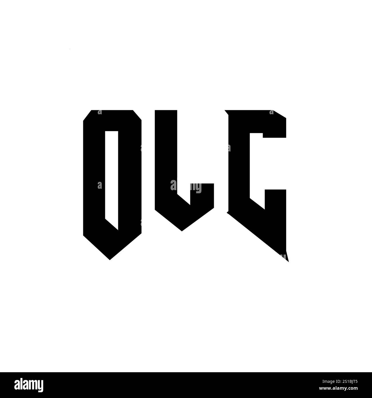OLC letter logo design for technology company. OLC logo design black ...