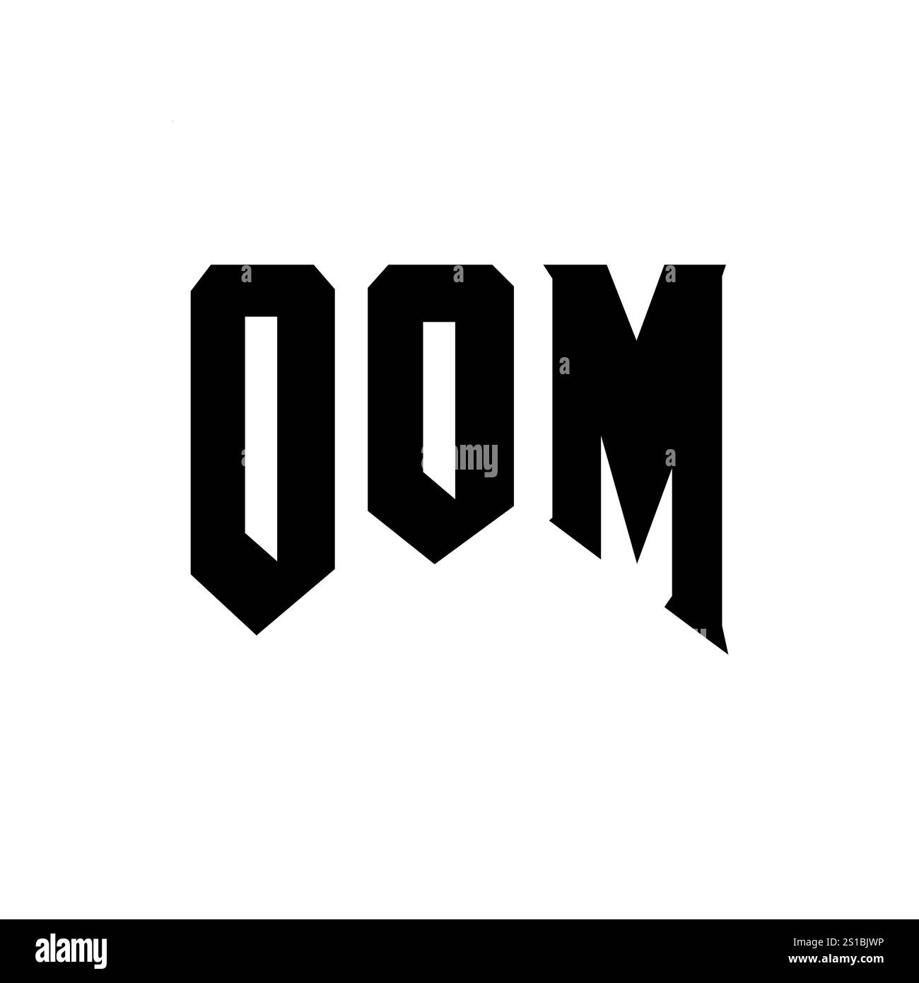 OOM letter logo design for technology company. OOM logo design black ...